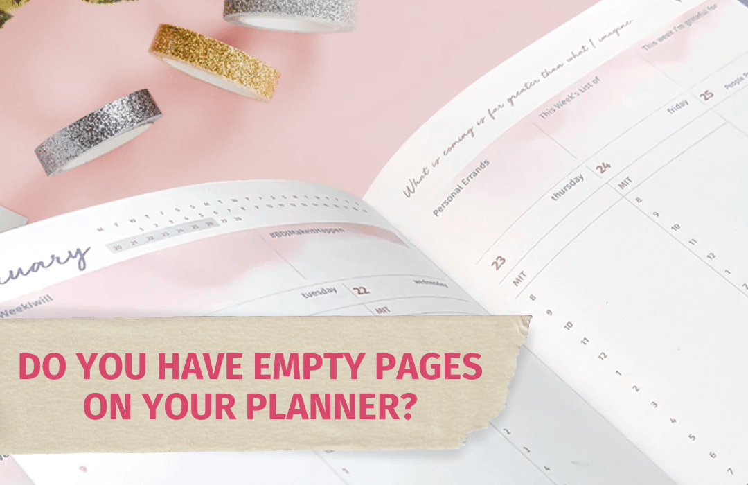 Maximizing your planner’s blank pages – Belle de Jour Power Planner