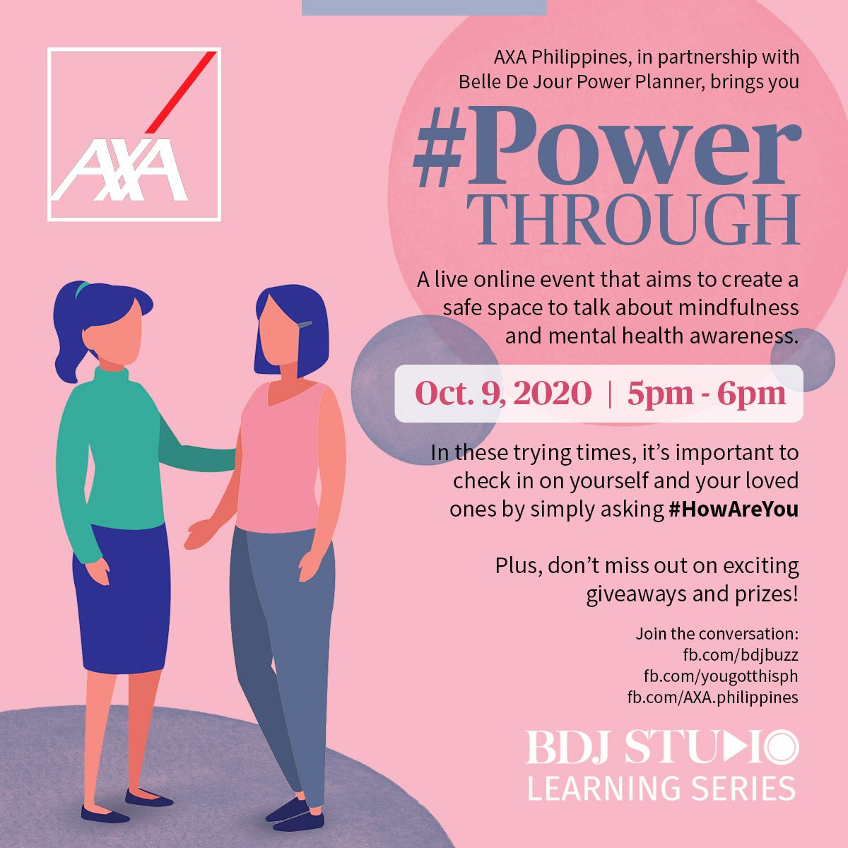 #PowerThrough with AXA – Belle de Jour Power Planner